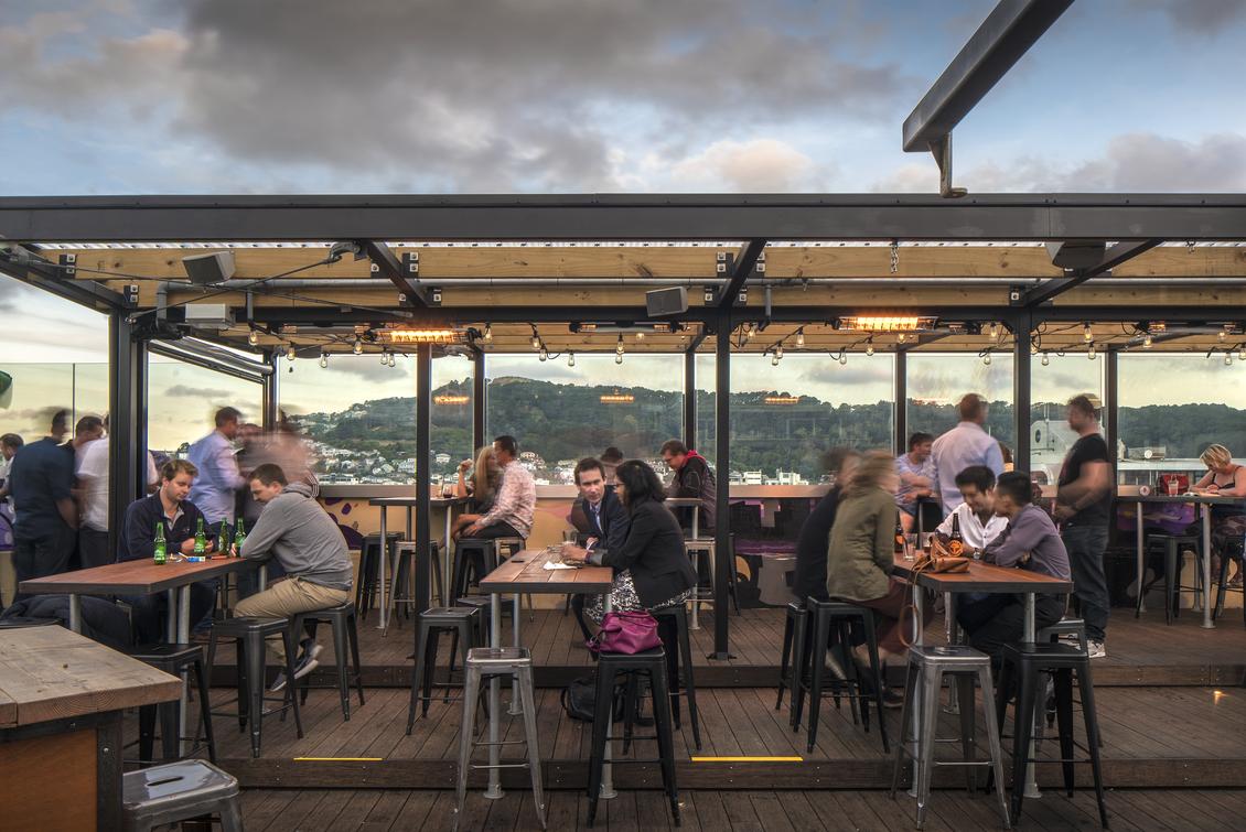 Rooftop Bar & Eatery | Tennent Brown Architects